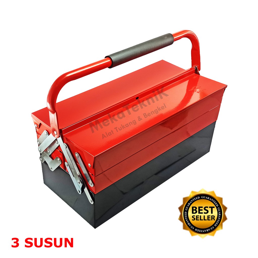 Jual TOOL BOX BESI 3 SUSUN RUSH / TOOLBOX BESI KALENG / KOTAK KUNCI / KOTAK PERKAKAS | Shopee ...