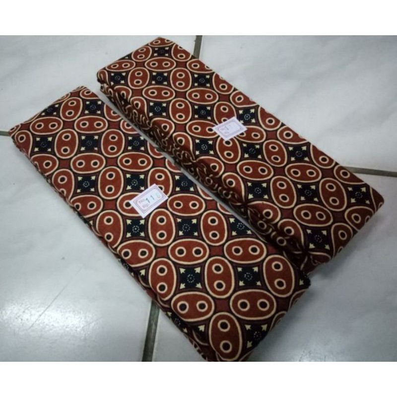 Jual Kain batik sogan klasik 1a | Shopee Indonesia