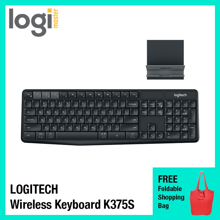 Jual Logitech Keyboard Wireless K375s Multi Device ORIGINAL | Shopee ...