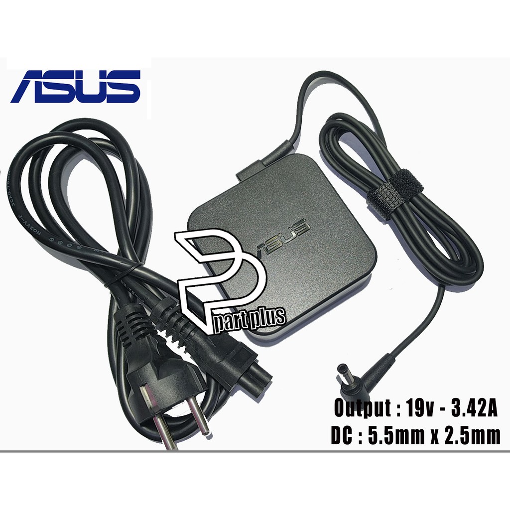 Jual Adaptor Charger Laptop Asus X45 X45A X45U X45VD X45C 19V 3.42A 5.5x2.5mm | Shopee Indonesia