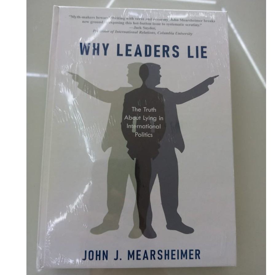 Jual Why Leaders Lie by John Mearsheimer (Hardback / Nonfiction ...