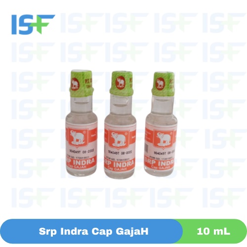 Jual ISF Srp Indra Cap Gajah - 10 mL (minimal pembelian 5 pcs) SIRUP ...