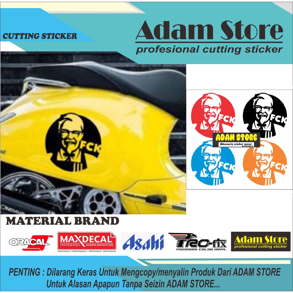 Jual stiker motor vepsa LX stiker motor Vespa sticker motor matic Vespa ...