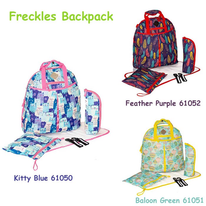Jual Freckles Backpack / Diapers Bag / Tas Perlengkapan Bayi | Shopee ...