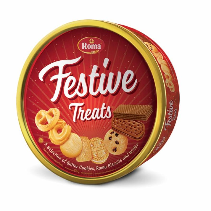 Jual Roma Festive Treats 675g | Shopee Indonesia