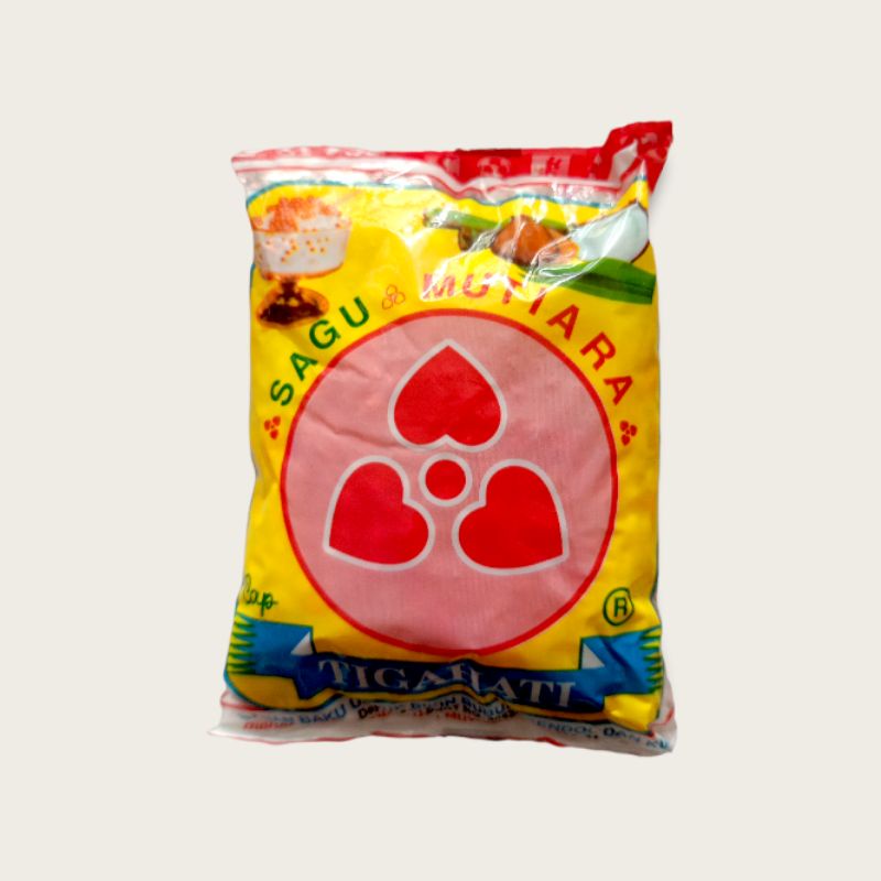 Jual Sagu Mutiara Cap Tiga Hati Topping Jajanan Tradisional | Shopee ...