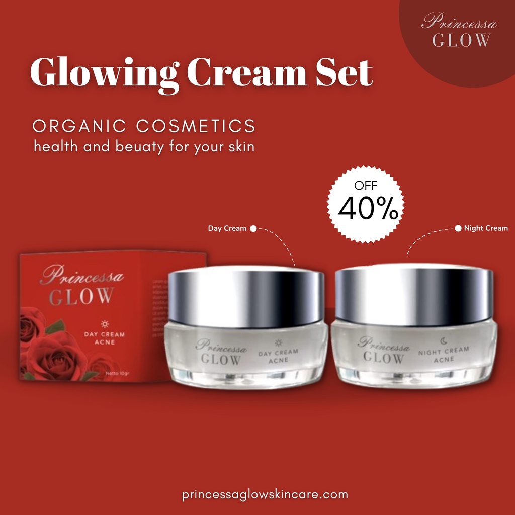 Jual Paket Skin Care - Princessa Glow Skin Care - Glowing Cream Set ...