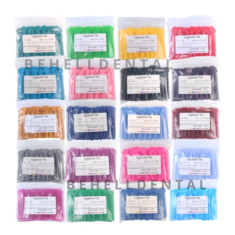 Jual 40 Pics 1 Pack Karet Behel Motif Power O ring Bulat PREMIUM ...