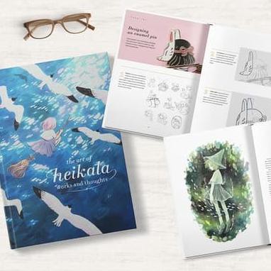 Jual Art Of Heikala - Watercolor Artbook | Shopee Indonesia