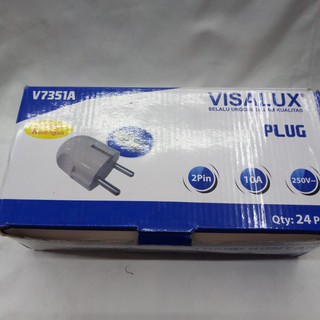 Jual STEKER ARDE VISALUX KUNINGAN V7531A SNI IEC KELAS MENENGAH 2 PIN ...