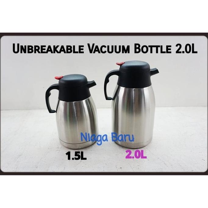 Jual Termos Air Panas 2.0L Stainless Steel Unbreakable Vacuum Bottle ...
