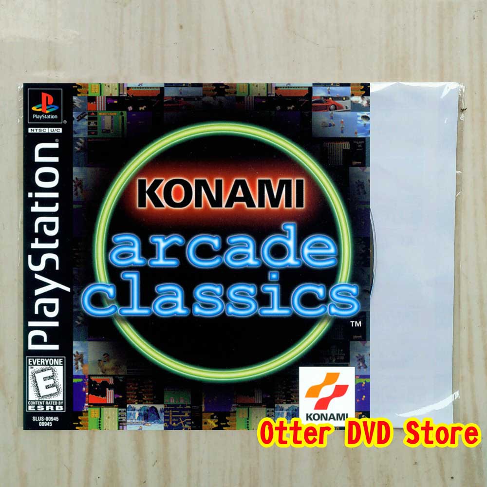 Jual Kaset CD Game Ps1 Ps 1 Konami Arcade Classics | Shopee Indonesia