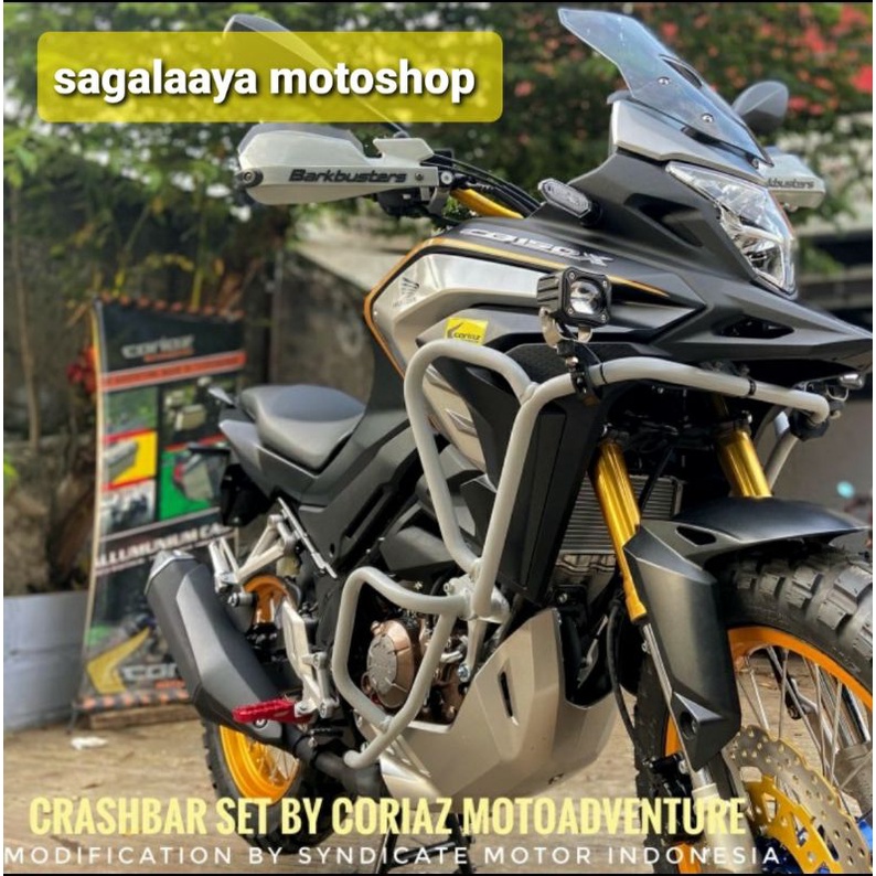 Jual crashbar engine guard Honda CB150X crash bar touring adventure ...