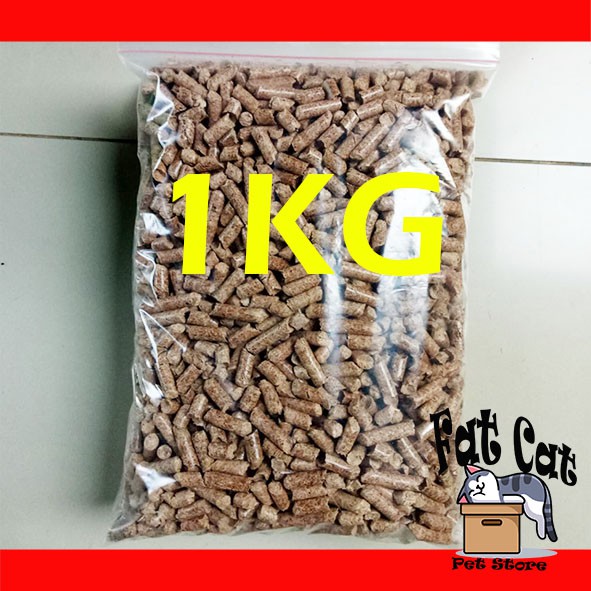 Jual Wood Pelet 1Kg - Wood Pellet alas kandang reptile hamster kelinci ...