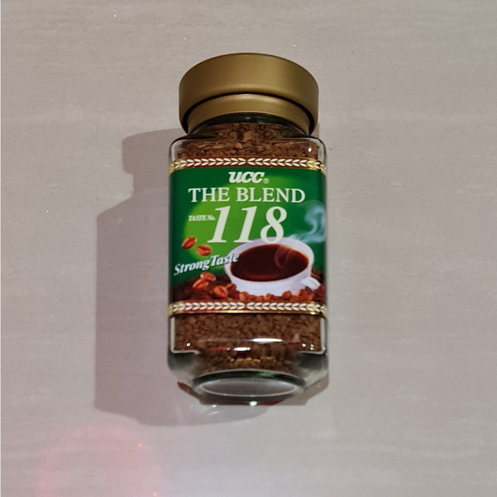 Jual UCC The Blend 118 Instant Coffee Strong Taste 100 Gram | Shopee ...