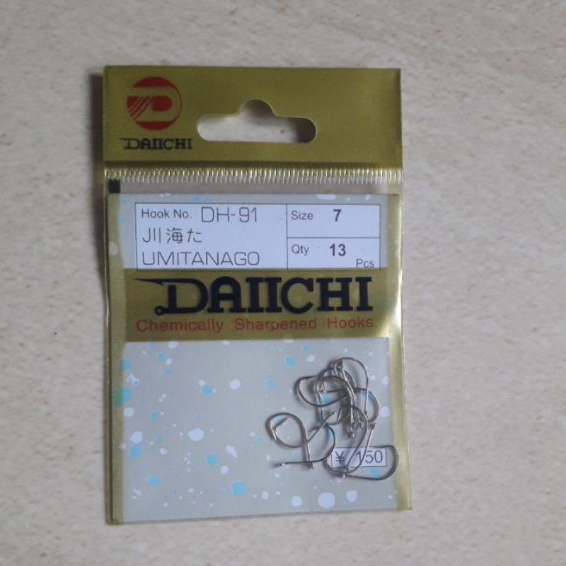 Jual KAIL PANCING MEREK DAICHI NO 91 ( PUTIH ) DAICHI NO 95 ( HITAM ...