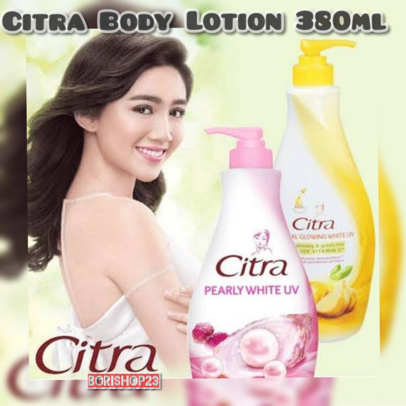 Jual Citra Body Lotion Botol With Pump 380ml. | Shopee Indonesia
