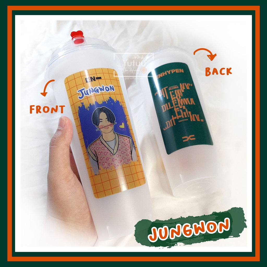 Jual ENHYPEN REUSABLE CUP / BOTOL ENHYPEN / KPOP REUSABLE CUP | Shopee ...