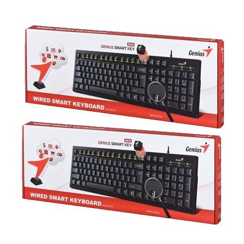Jual Genius KB 100 USB Smart Keyboard Customizable Function Keys ...