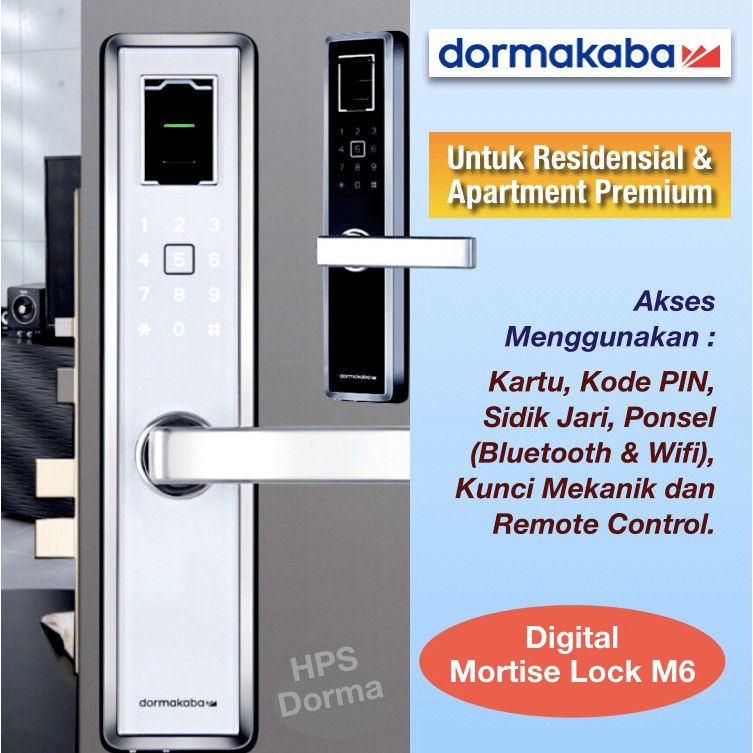 Jual Digital Door Lock dorma kaba M6 (Premium) | Shopee Indonesia