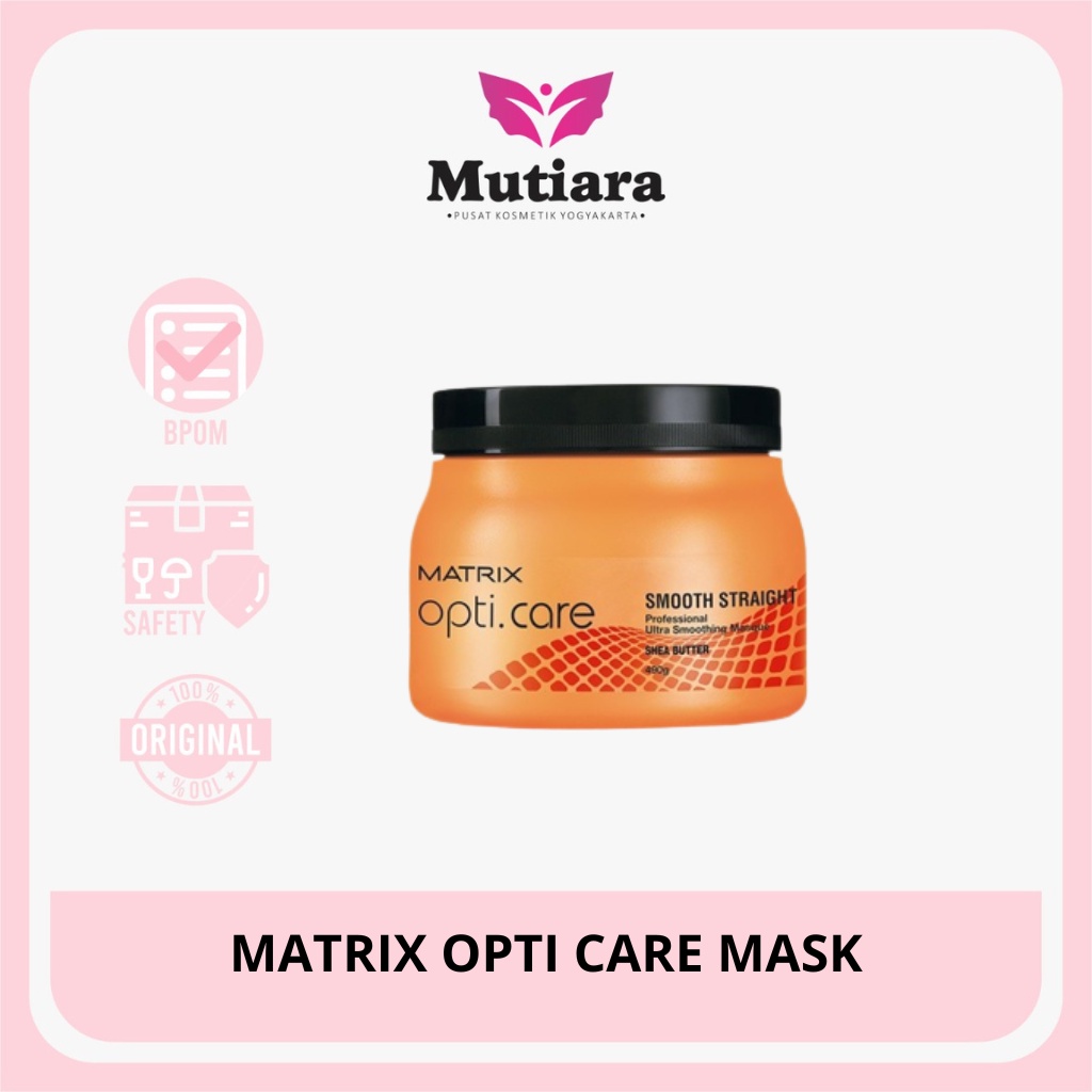 Jual MATRIX OPTI CARE MASQUE SMOOTH STRAIGHT SHEA BUTTER 490 GR ...