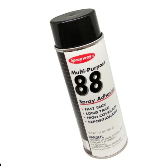 Jual Sprayway 88 Lem Semprot Multipurpose Adhesive Made In USA | Shopee ...