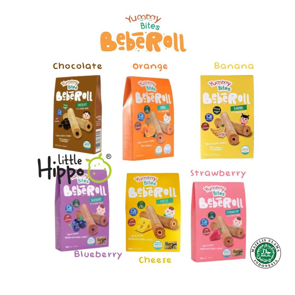 Jual Yummy Bites Beberoll / Yummy Bites Bebe Roll Non MSG Non Pengawet ...
