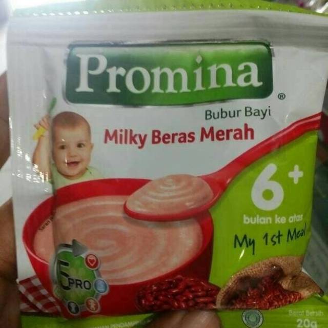 Jual Promina sachset milky beras merah 1 renceng | Shopee Indonesia