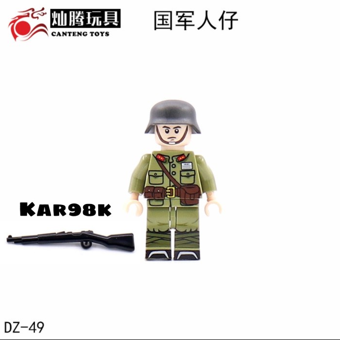 Jual Gilaa!!! Lego Minifigure Army Nazi Uni Soviet Union Soldier World ...