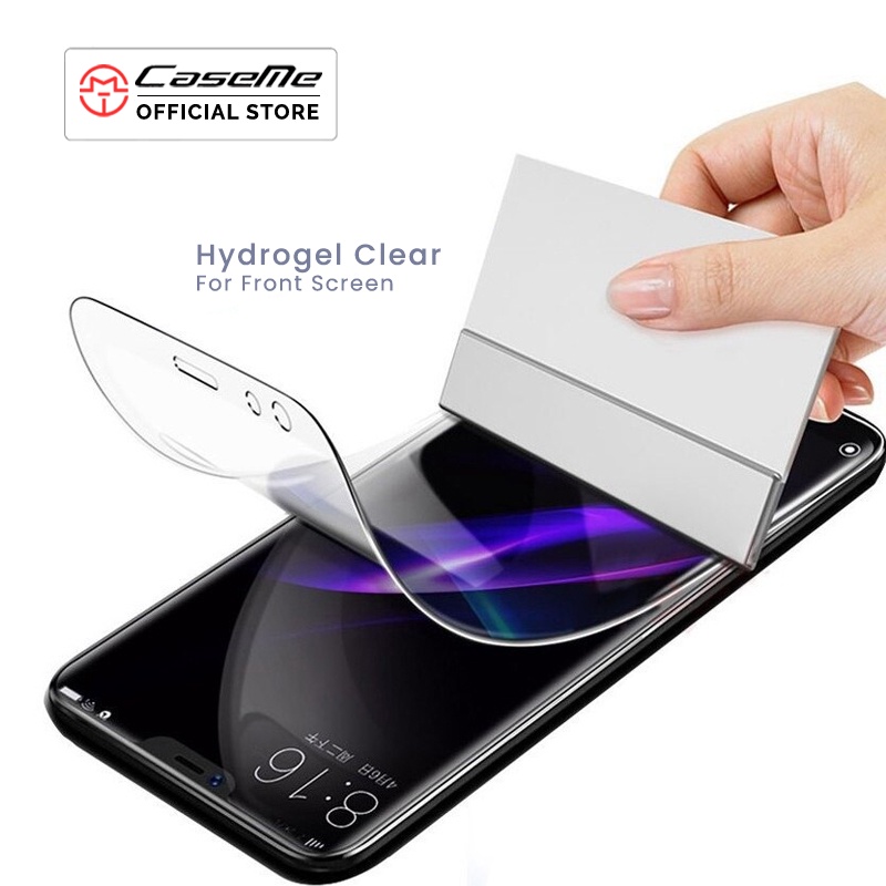 Jual Caseme Anti Gores Hydrogel Screen Protector anti sidik jari IPhone ...