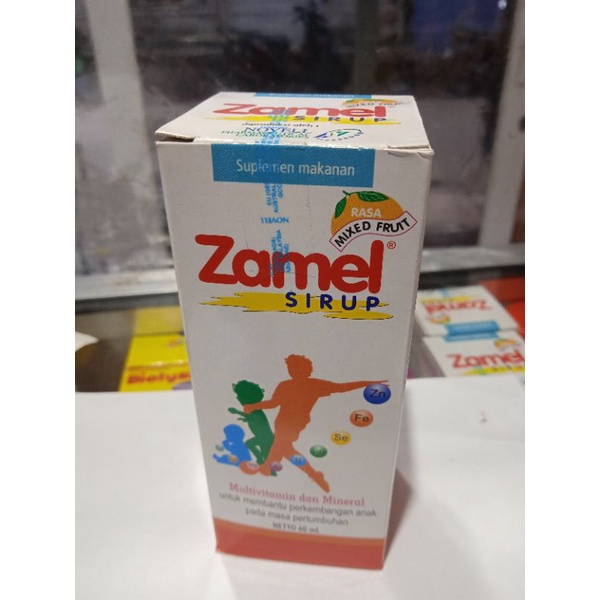 Jual zamel syrup 60 ml | Shopee Indonesia
