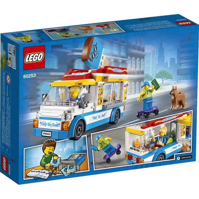 Jual Lego City 60253 Ice Cream Truck Tp01 | Shopee Indonesia