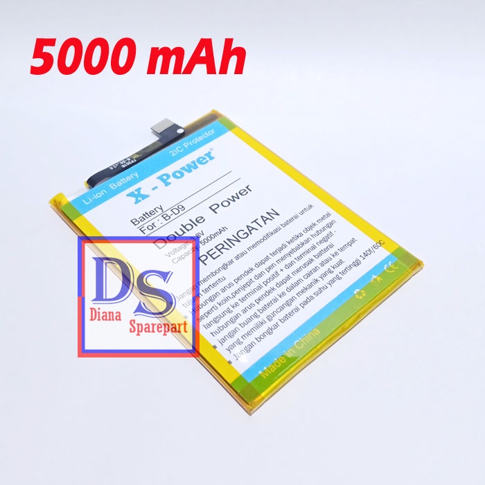 Jual Baterai Vivo V9 1727 BD9 B-D9 Batu Batre Battery Tanam Double ...