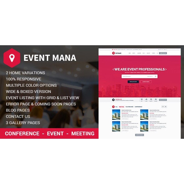 Jual Event Management WordPress Theme - GPL | Shopee Indonesia