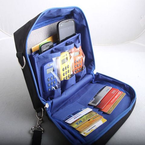 Jual Bank Book Organizer Tas Kartu kredit ATM Token | Shopee Indonesia