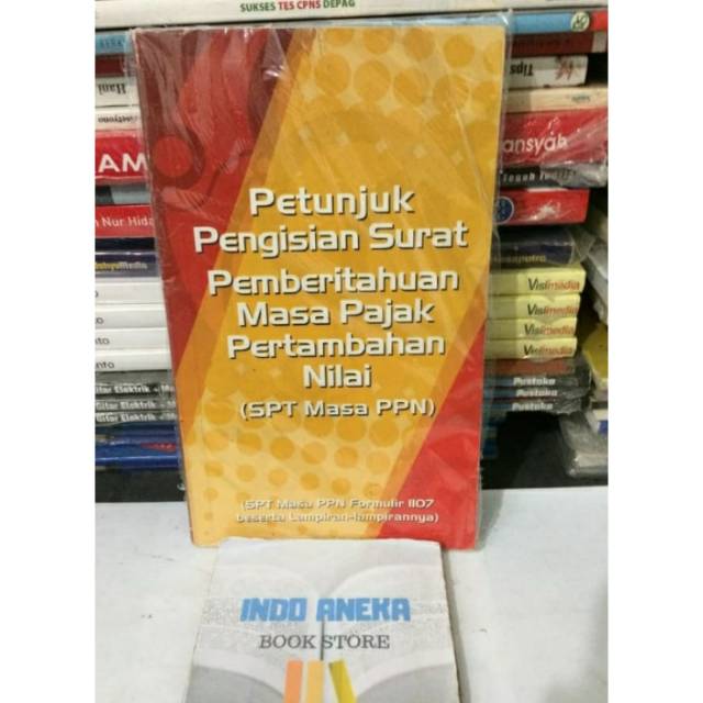 Jual buku petunjuk pengisian surat pemberitahuan masa pajak pertambahan nilai | Shopee Indonesia