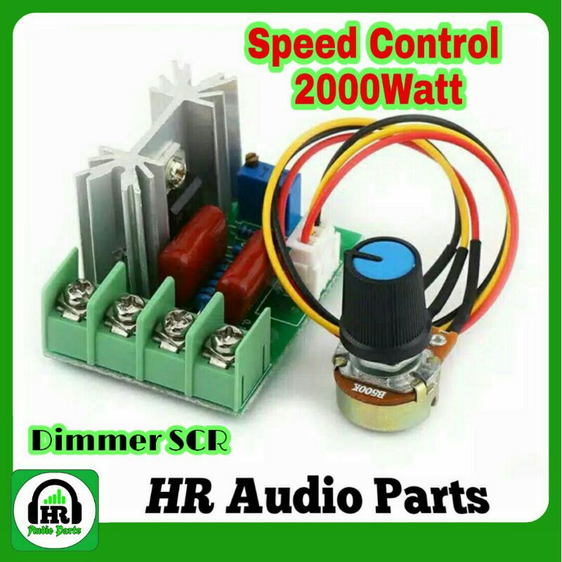 Jual Kit Dimmer Speed Control AC 220 Volt 2000 Watt With Kabel ...
