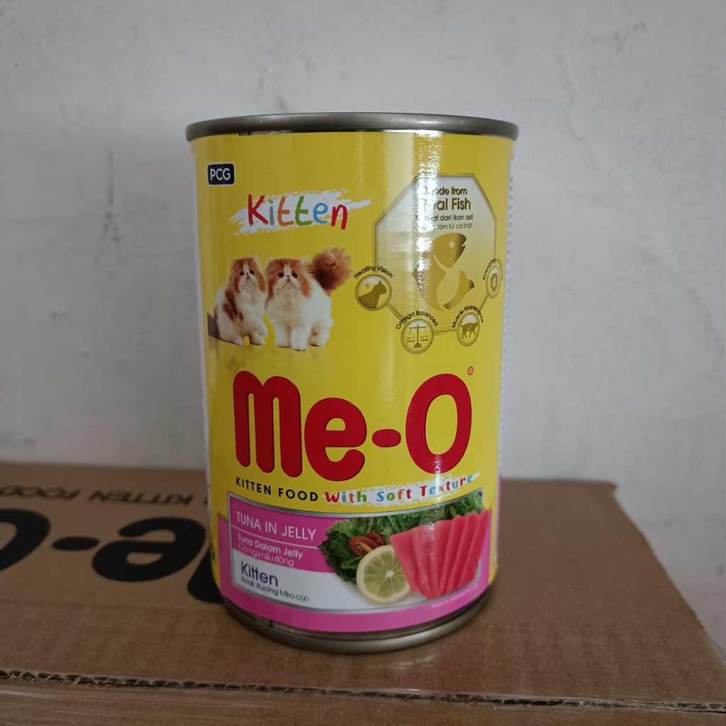 Jual MEO ME-O Kaleng 400 Gram Makanan Kucing Basah Wet Food Cat Food ...