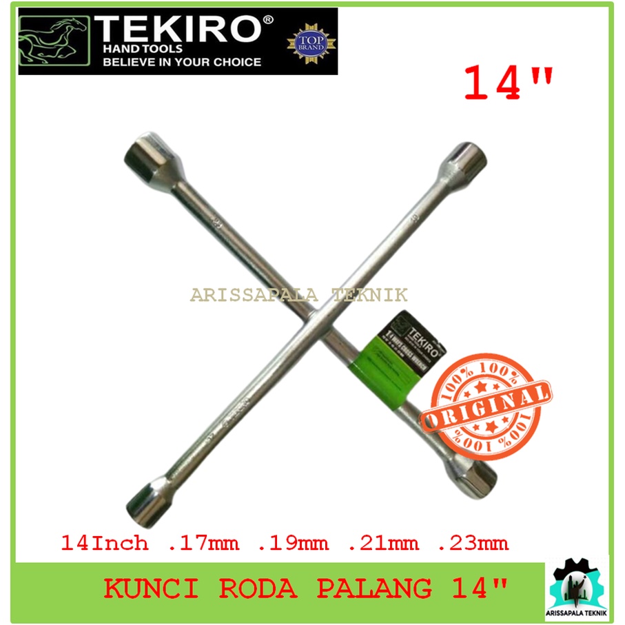 Jual TEKIRO Kunci Roda Palang Lipat Kunci Roda Ban Mobil Silang Folding ...