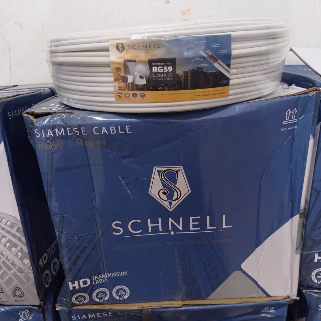 Jual KABEL CCTV RG59+POWER 100 METER WARNA PUTIH | Shopee Indonesia