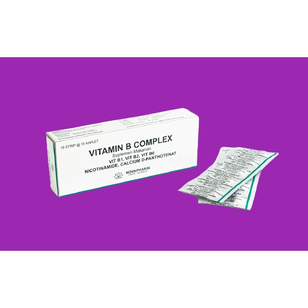 Jual VITAMIN B COMPLEX NOVA PER BOX // VITAMIN B KOMPLEKS NOVA | Shopee ...