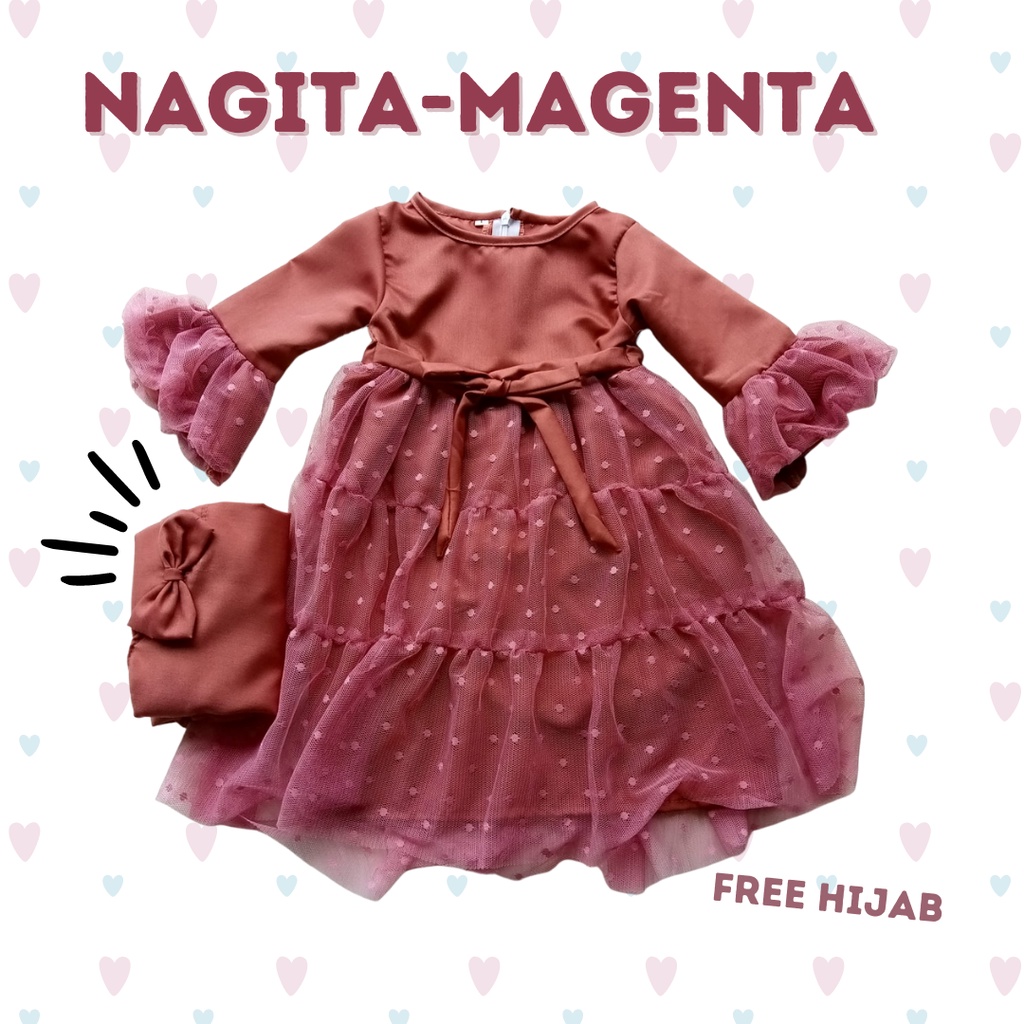 Jual gamis bayi anak baby cewek 1 2 3 tahun balita perempuan tile ...