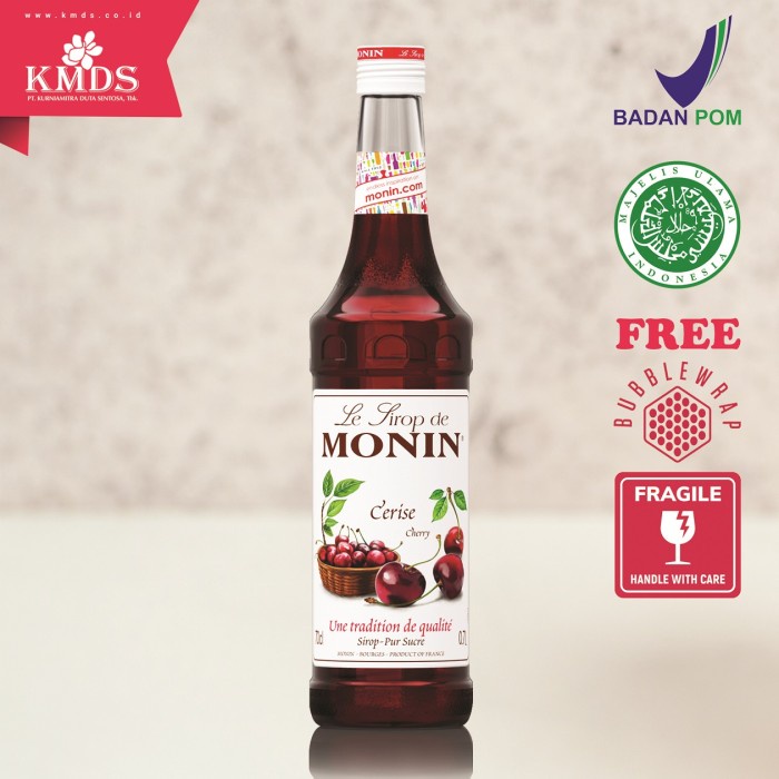 Jual MONIN Cherry syrup 70 CL 700 ML | Shopee Indonesia