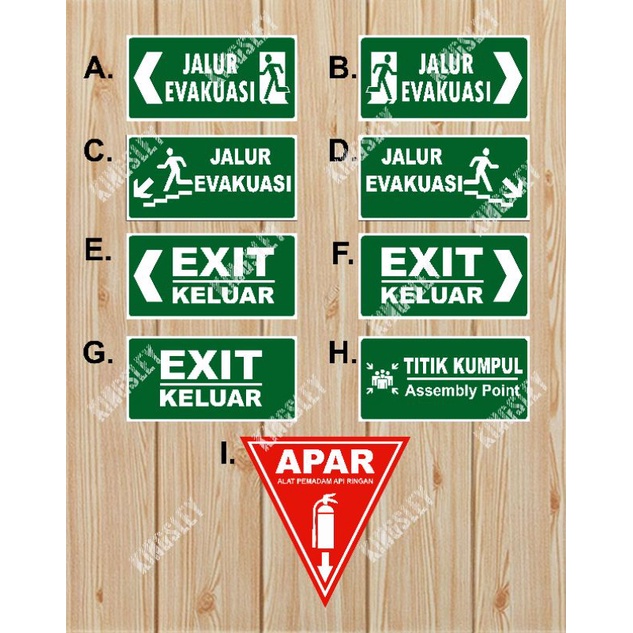 Jual Rambu SAFETY SIGN | Shopee Indonesia