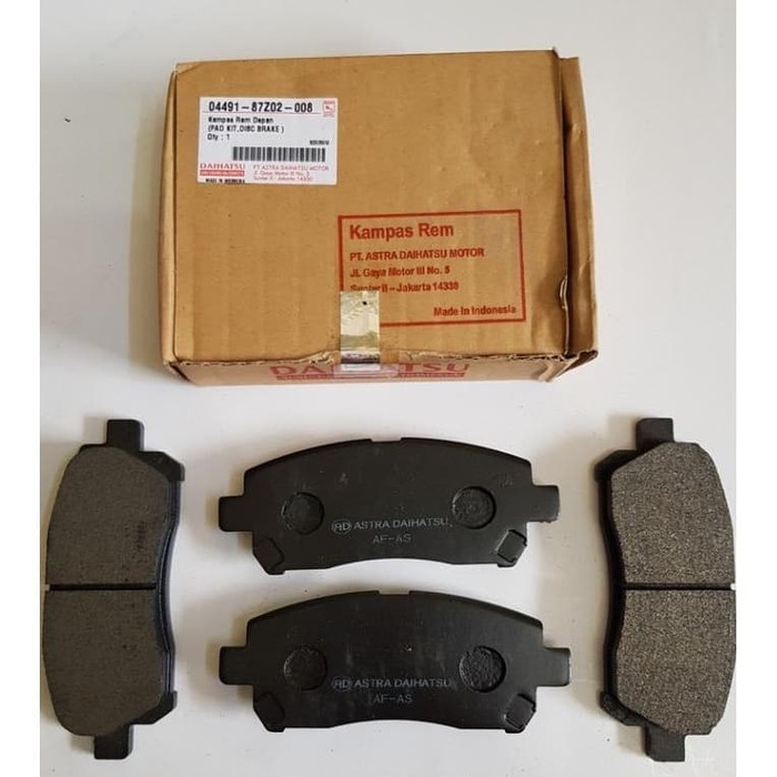 Jual Kanvas Rem Depan Avanza Xenia Taruna Terios Rush Original Asli ...