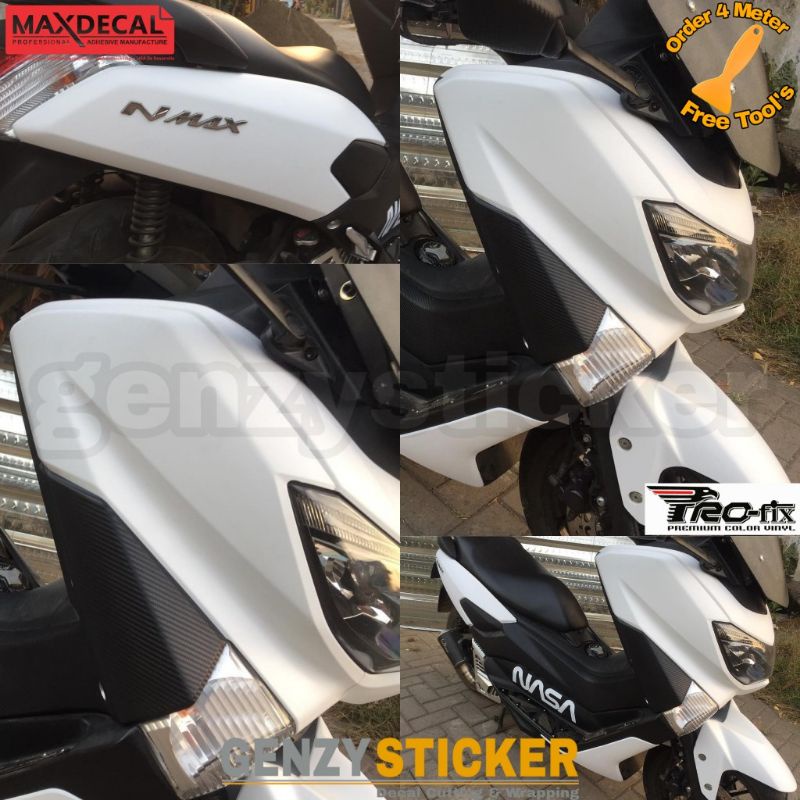 Jual stiker skotlite putih doff sticker scotlite putih dop scotlet ...