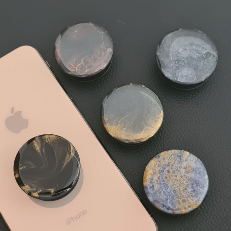 Jual Popsocket Marble Lavender Aesthetic Rose Gold White Black Gold ...