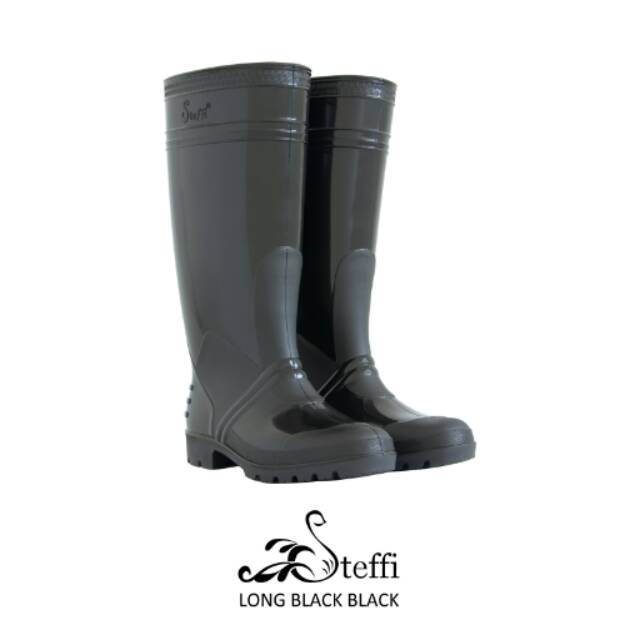 Jual LONG | Steffi Boots SEPATU BOOT PANJANG PROYEK PVC APD kerja kebun ...