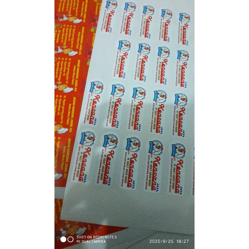 Jual stiker label | Shopee Indonesia
