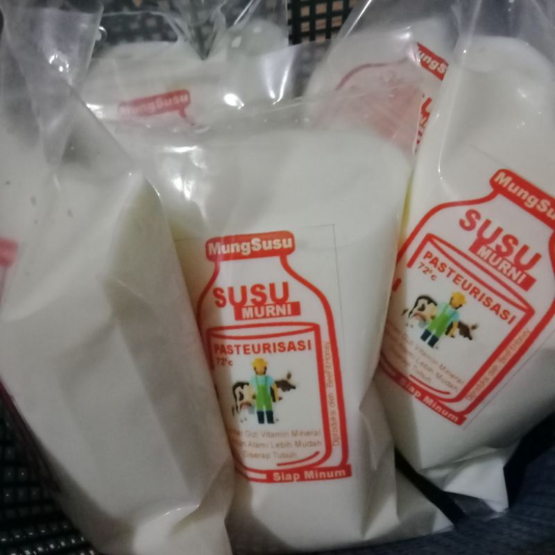 Jual susu,sapi, murni,pasteurisasi,enak,asli,segar,siap,minum,200ml ...